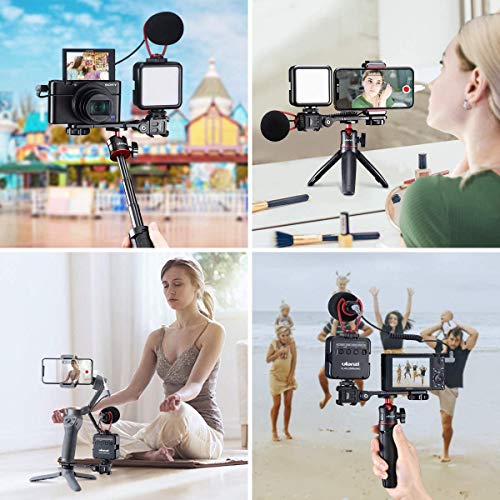 Osmo Mobile 4 Mount, PT-13 Camera Bracket Tripod Cold Shoe Mount for Mic Light Stand Compatible with DJI Osmo Mobile 3 4 Zhiyun Smooth 4 q q2 Moza Mini s Hohem isteady Gimbals Stabilizer