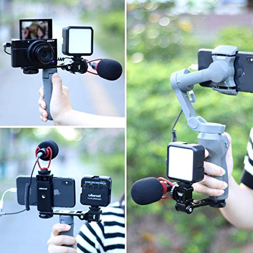 Osmo Mobile 4 Mount, PT-13 Camera Bracket Tripod Cold Shoe Mount for Mic Light Stand Compatible with DJI Osmo Mobile 3 4 Zhiyun Smooth 4 q q2 Moza Mini s Hohem isteady Gimbals Stabilizer