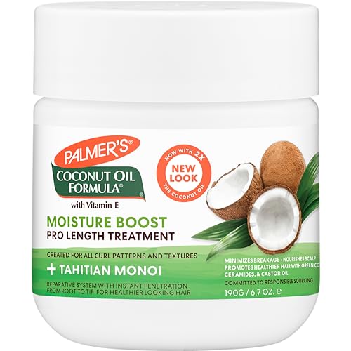 Palmer's Coconut Oil Formula Moisture Boost Pro Length Hair & Scalp Treatment, 6.7 Ounce