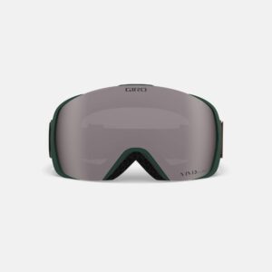 Giro Contact Ski Goggles - Snowboard Goggles for Men & Women - Well Green Alps Strap with Vivid Onyx/Vivid Infrared Lenses