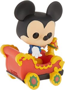 funko pop! disney: casey jr. circus train ride - mickey mouse in car vinyl figure