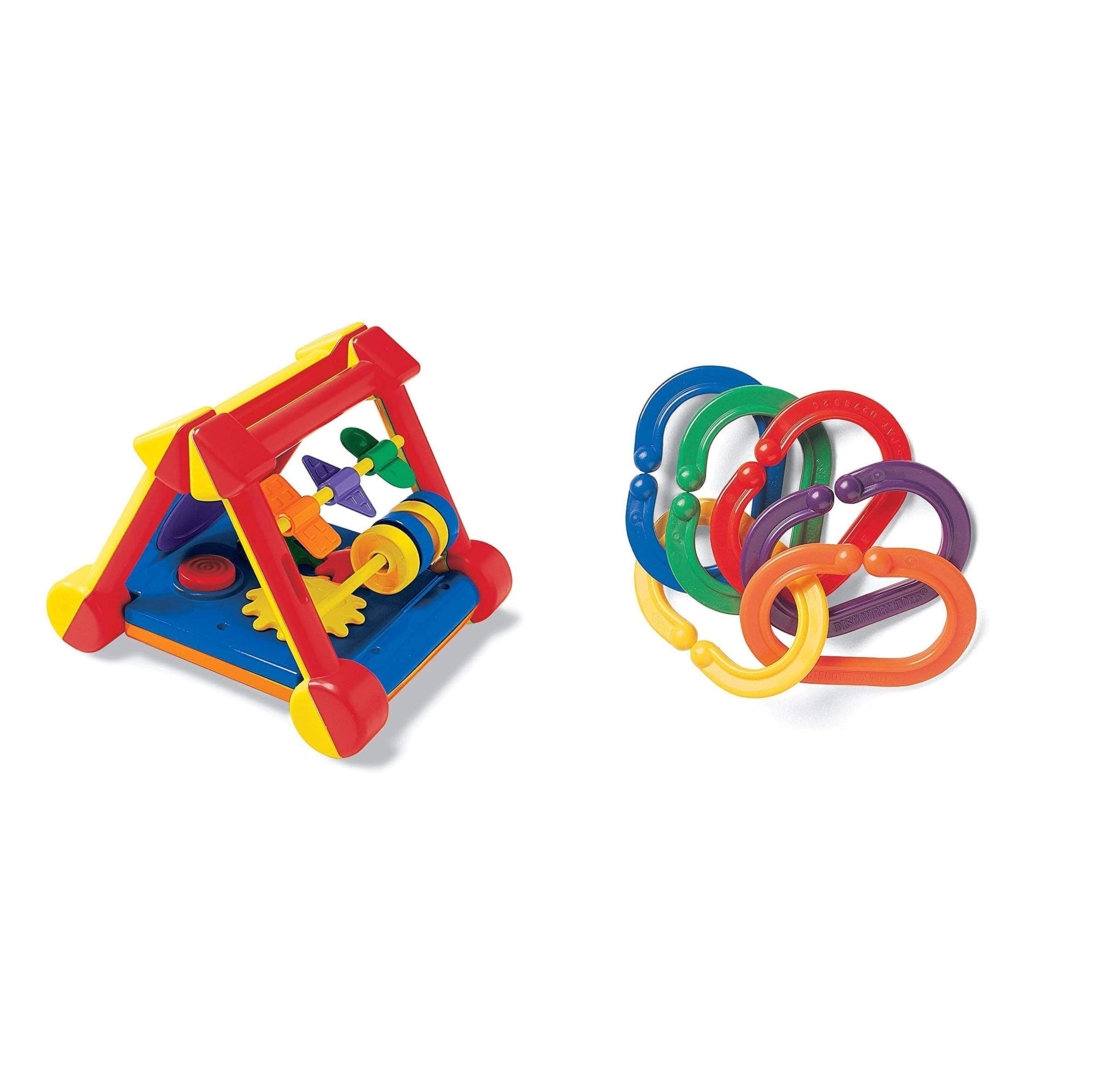 Discovery Toys BOOMERINGS Links & Try-Angle 5-in-1 Bundle