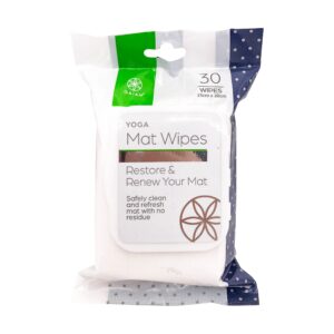 gaiam yoga mat wipes, 1 ea