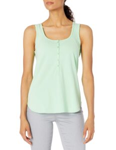 prana women's thistle tank, mojito, large