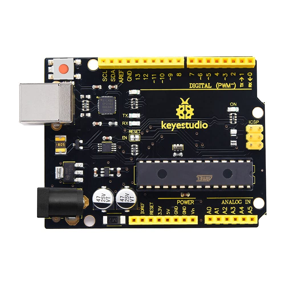 KEYESTUDIO V4.0 Development Board for Arduino UNO R3 with USB Cable