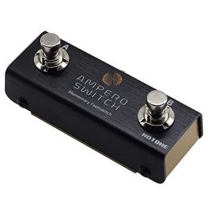 hotone dual footswitch pedal momentary 2-way pedal foot switch controller ampero switch 6.35 mm