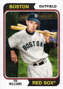 2020 topps archives #101 ted williams baseball card red sox