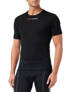 castelli prosecco tech short-sleeve base layer - men's black, m