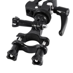 Action Camera Gimbal Stabilizer for Bike Outdoor Bicycle Handlebar Action Camera Gimbal Stabilizer Holder for Cycling Bikes Motorbikes