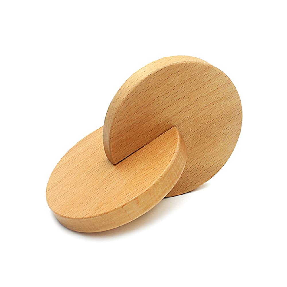 JE JOUE Montessori Materials Wooden Interlocking Discs Toys for Baby