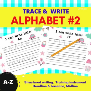 trace and write alphabet #2