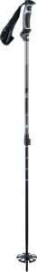 k2 lockjaw aluminum ski poles sz 105-145cm (42-58in) gunmetal