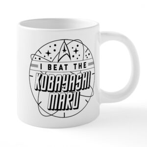 cafepress kobayashi maru ceramic coffee mug, tea cup 20 oz