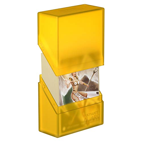 Ultimate Guard Boulder™ Deck Case 40+ Standard Size Amber