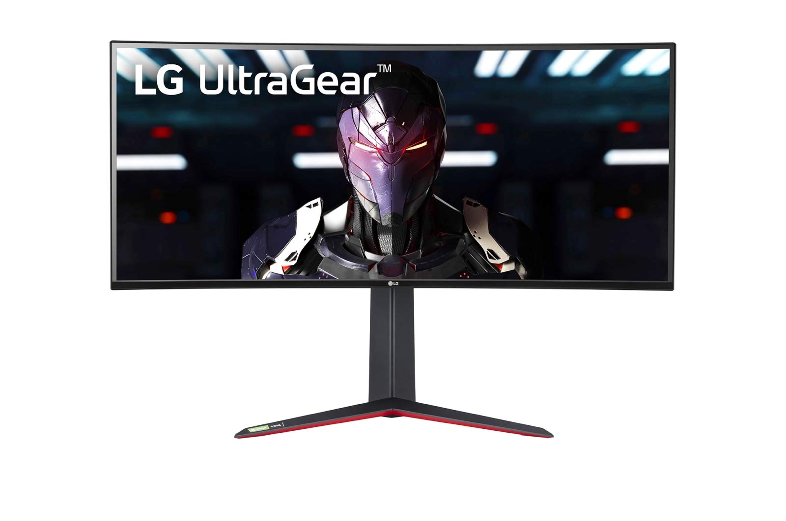 LG 34” 34GN85B-B Nano IPS 1 ms QHD Curved Ultragear™ Gaming Monitor with 160Hz Refresh Rate, VESA Display HDR400, AMD FreeSync™ Premium & G-SYNC Compatible