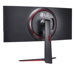 LG 34” 34GN85B-B Nano IPS 1 ms QHD Curved Ultragear™ Gaming Monitor with 160Hz Refresh Rate, VESA Display HDR400, AMD FreeSync™ Premium & G-SYNC Compatible