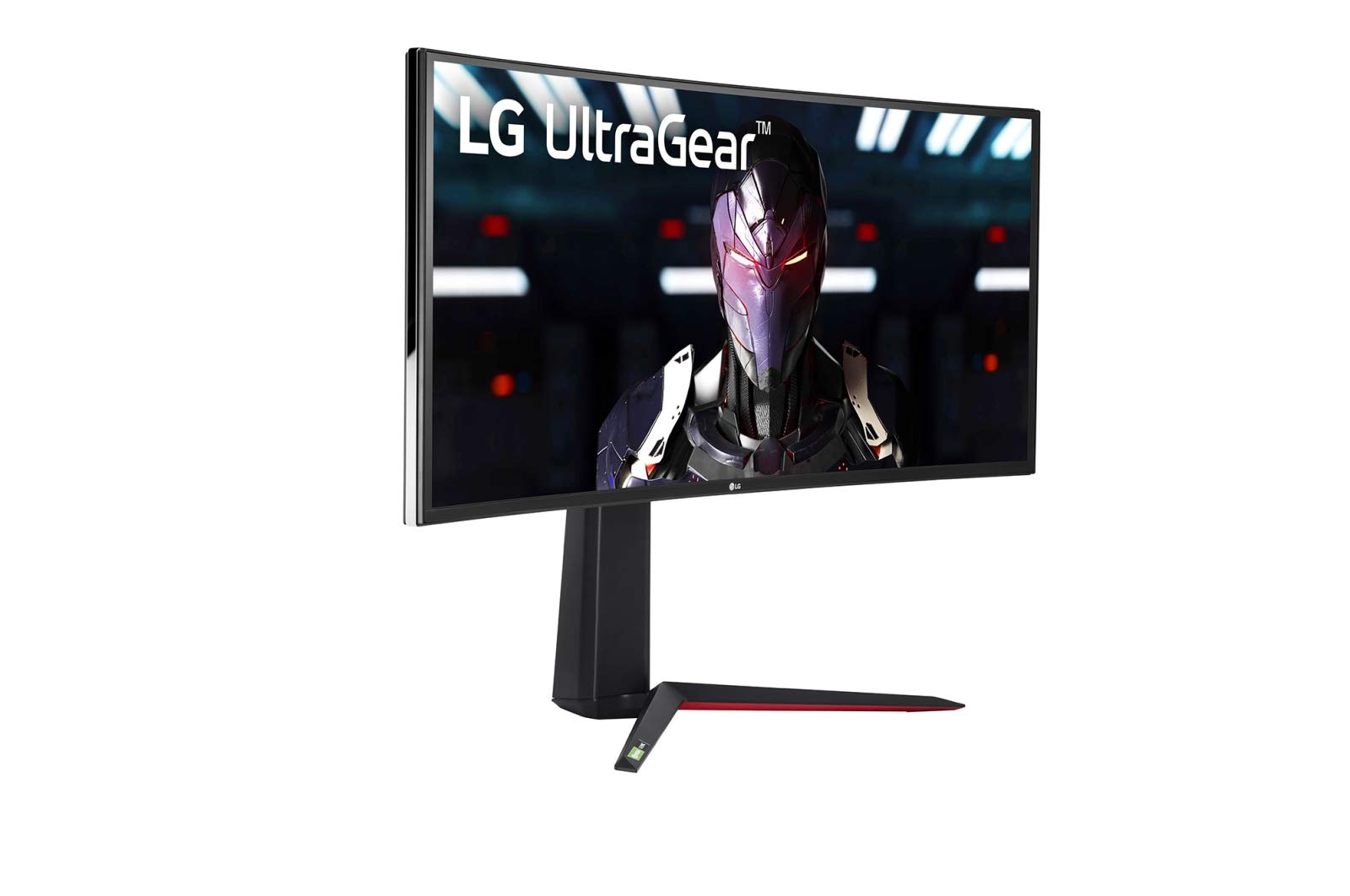 LG 34” 34GN85B-B Nano IPS 1 ms QHD Curved Ultragear™ Gaming Monitor with 160Hz Refresh Rate, VESA Display HDR400, AMD FreeSync™ Premium & G-SYNC Compatible