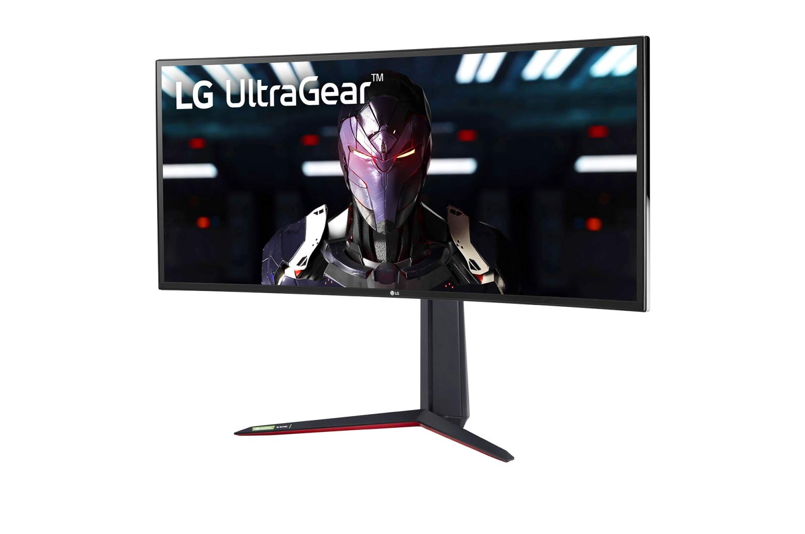 LG 34” 34GN85B-B Nano IPS 1 ms QHD Curved Ultragear™ Gaming Monitor with 160Hz Refresh Rate, VESA Display HDR400, AMD FreeSync™ Premium & G-SYNC Compatible