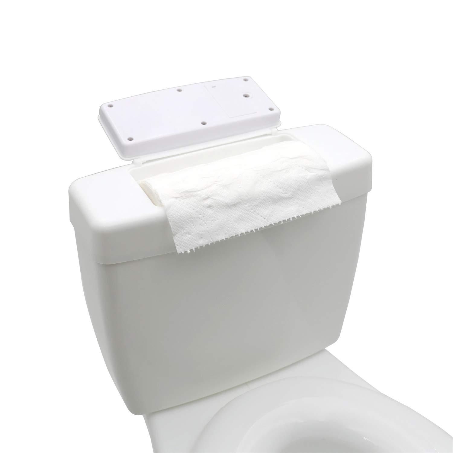 HTTMT- Classic Portable White Realistic Toddler Potty Training Toilet w/Flushing Sound Baby Chair Seat Kid [P/N: ET-BABY004-WHITE]