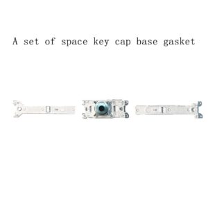 Replacement Spacebar Key Cap and Hinge and Base Gasket for MacBook Pro Retina 13" / 16" Model A1989 A1990 2018-2019 Year for MacBook Air 13" A1932 2018-2019 Year Keyboard Space bar keycap