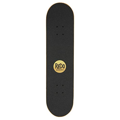 ReDo Skateboard 31" x 7.675" Champion Drip Pop Complete Skateboard for Boys Girls Kids Teens