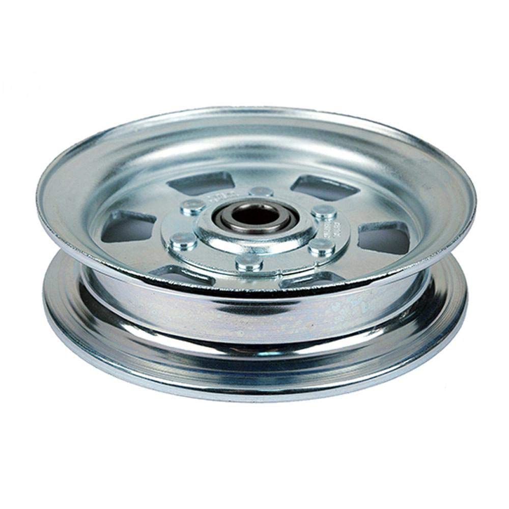 Stevens Lake Parts 116-4668 132-9425 103-8743 Flat Idler Pulley (6-1/4") Fits Exmark Fits Lazer Z Fits Pioneer