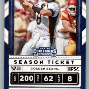 2020 Panini Contenders Draft Season Ticket #3 Aaron Rodgers Cal Golden Bears Football Card