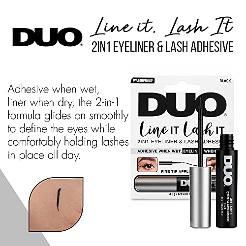 DUO Line IT Lash IT Black (2n1 Eyeliner & Lash Adhesive)