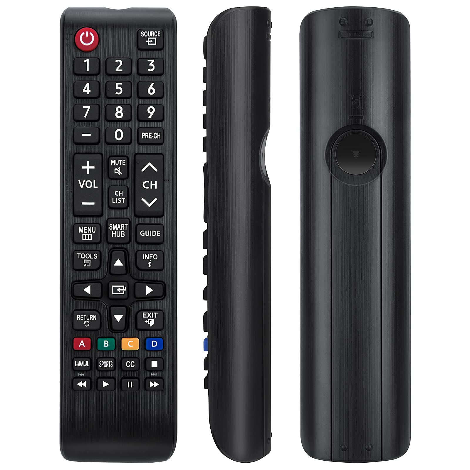 Angrox Remote Control for All Roku TV,Replacement for TCL Roku/Hisense Roku/Onn Roku/Sharp Roku/Element Roku/Westinghouse Roku/Philips Roku/Insignia Roku/Jvc Roku/RCA Roku TVs