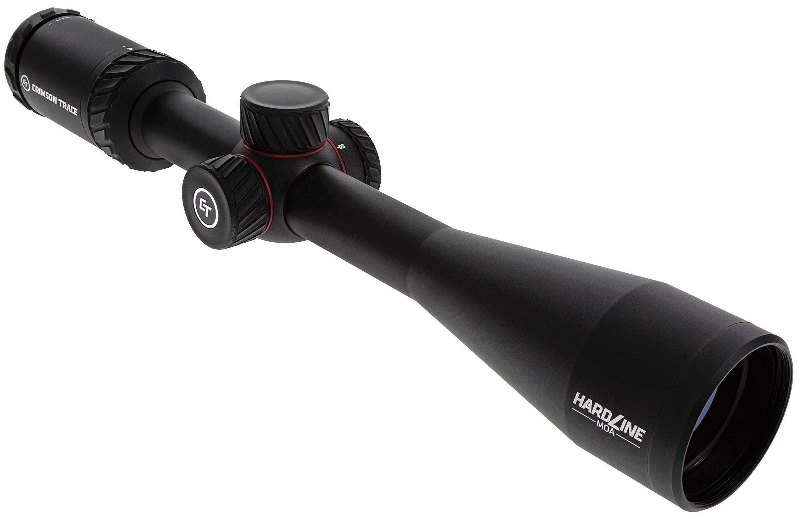 Crimson Trace Hardline 4-16x42mm Riflescope with SFP, MR1-MOA Reticle, Lightweight Solid Construction, Scope Caps and Lens Cloth for Hunting, Shooting and Outdoor