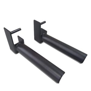 cap barbell 2-inch olympic plate holders, attachment for fm-905q color series, black (fm-plate2)