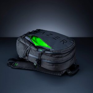 Razer Rogue v3 18" Gaming Laptop Backpack: Travel Carry On Computer Bag - Tear and Water Resistant - Mesh Side Pocket - Fits 18 inch Notebook - Black