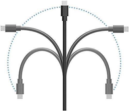 Fast Charger with 6Ft USB Type-C&Micro USB Cable for Charging All-New Fire 6 HD 7 8 10/Fire Max 11-13th Gen/Fire HD 7 8 10Plus/Kids Edition Kids Pro/All E-Reader,Oasis,Paperwhite/Samsung Galaxy Tab A