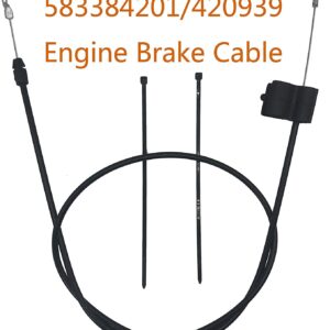 AOTWD Engine Brake Cables Fits AYP Husqvarna Sears 420939, 532420939 & 583384201Mowers 2 Zone Control/Cable