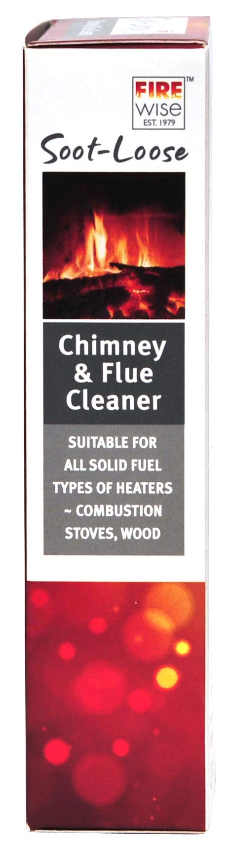 Firewise 18 Treatments Soot-Loose Chimney & Flue Cleaner Dissolves Soot, Tar and Creosote Increases Heater Efficiency, Reduces Smoke Emissions & Non-Corrosive