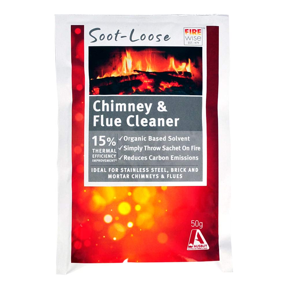 Firewise 18 Treatments Soot-Loose Chimney & Flue Cleaner Dissolves Soot, Tar and Creosote Increases Heater Efficiency, Reduces Smoke Emissions & Non-Corrosive