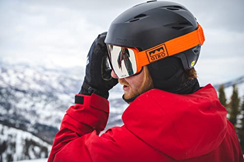 Giro Grid Spherical MIPS Ski Helmet - Snowboard Helmet for Men & Women - Matte Midnight - Size M (55.5-59cm)