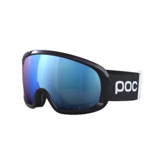 poc, fovea mid clarity comp +, uranium black/spektris blue