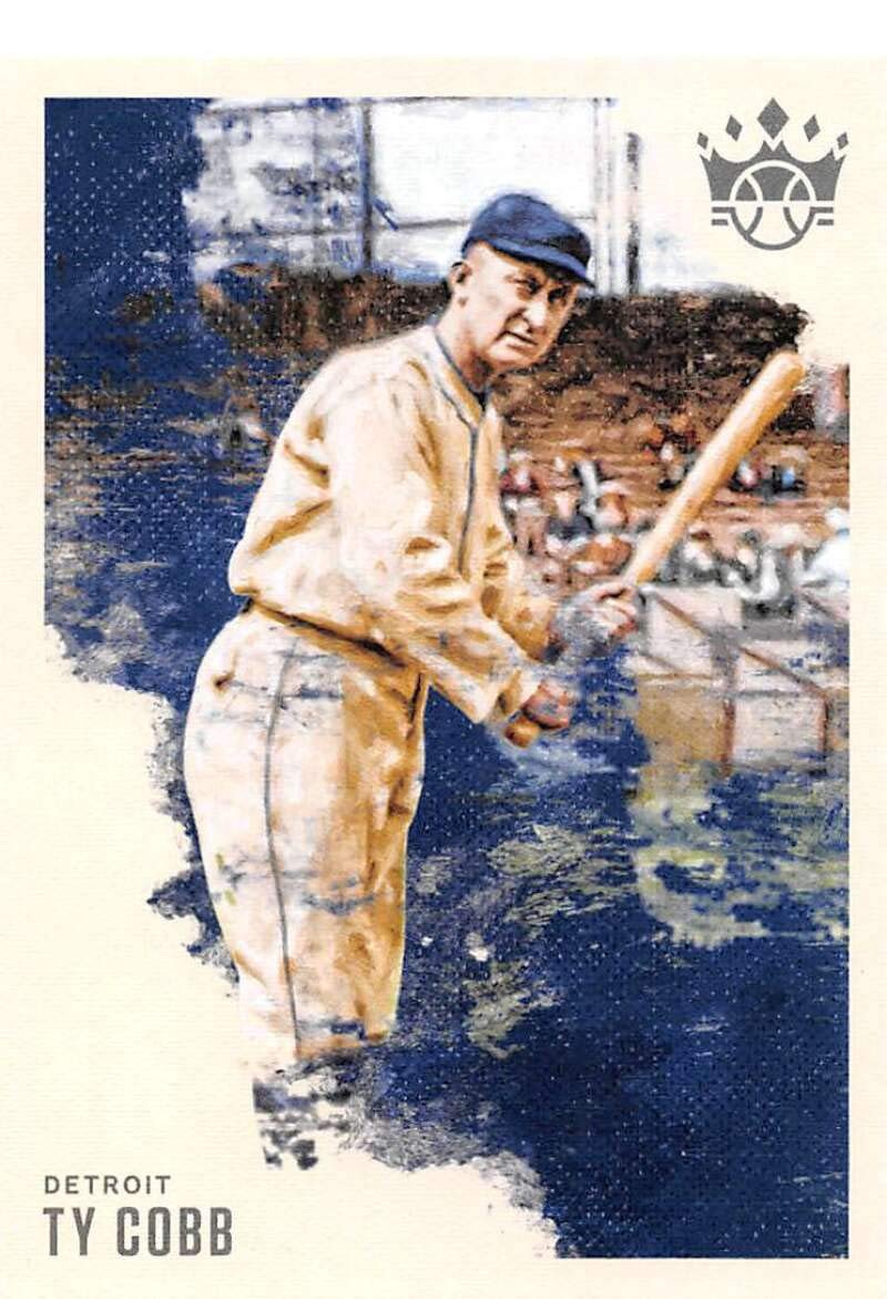 2020 Panini Diamond Kings #13 Ty Cobb Detroit Tigers Baseball NM-MT