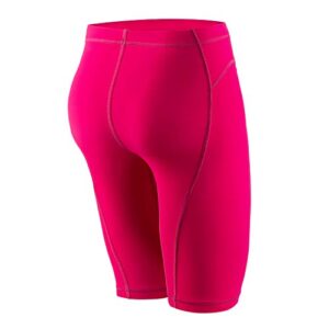 Speedo Men's Standard Swimsuit Jammer Vanquisher, Blazing Pink, 28