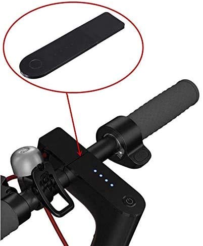 WELLSTRONG Electric Scooter Dashboard Protection Cover Silicone Transparent Waterproof Dust-Proof Protective Cover Replacement for Xiaomi Mijia M365/pro