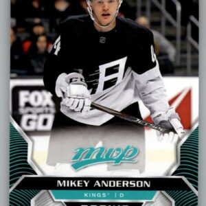 2020-21 Upper Deck MVP Hockey #227 Mikey Anderson RC Rookie Card Los Angeles Kings Official NHL Trading Card From The UD Company