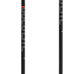 LEKI Bold Lite S Ski Pole Pair - Black/Red 120