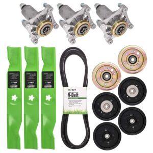 8ten deck rebuild kit for husqvarna 48 inch yth2348 2748gls 2448t blade spindle belt idler