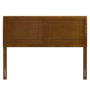 Modway Archie Wood Headboard, Walnut