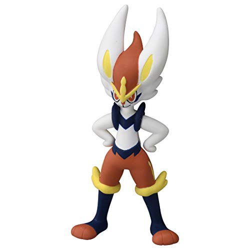 Takaratomy Pokemon Monster Collection Moncolle MS-35 Cinderace Pyrobut Liberlo Figure