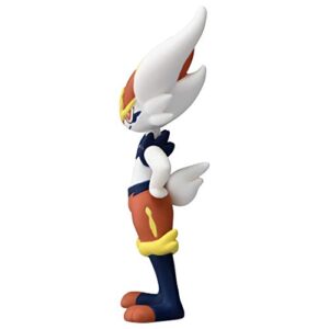 Takaratomy Pokemon Monster Collection Moncolle MS-35 Cinderace Pyrobut Liberlo Figure