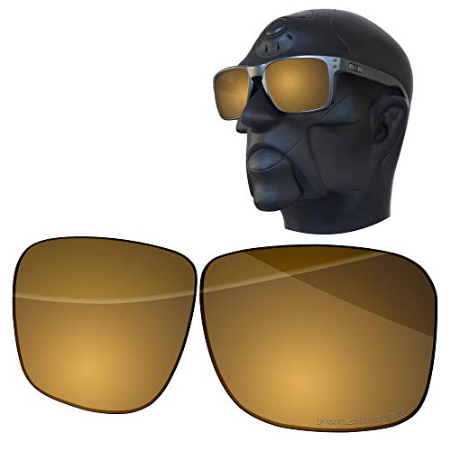 Ensky HardyShield Replacement Lenses for Holbrook XL OO9417 Oakley Sunglasses - Auburn Gold