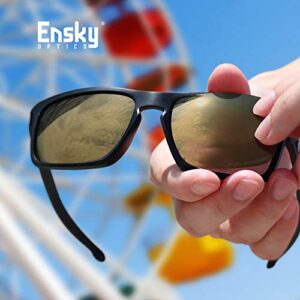 Ensky HardyShield Replacement Lenses for Holbrook XL OO9417 Oakley Sunglasses - Auburn Gold