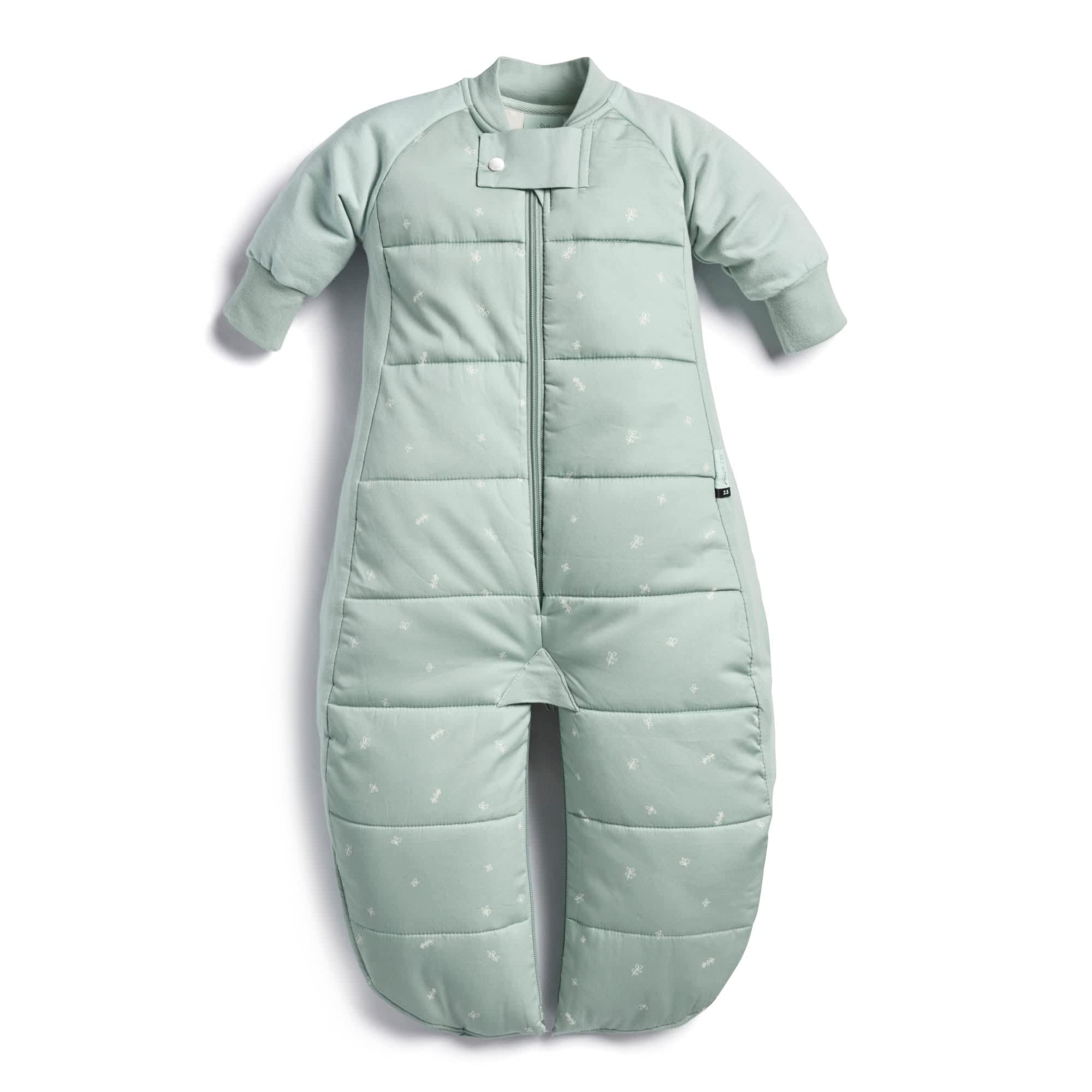 ergoPouch 3.5 TOG Baby Sleep Sack – 100% Organic Cotton Baby Sleep Suit Bag for Cozy Baby’s Night – Temperature Control Baby Blanket (Sage, 8-24 Months)